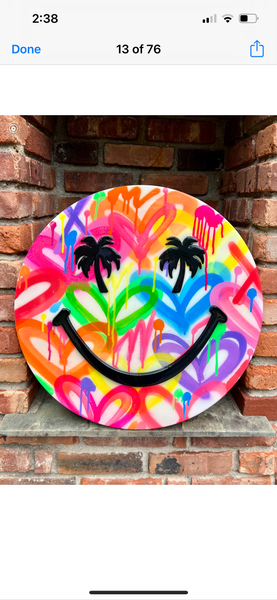 Smiley palm trees – Art Unified